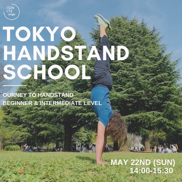 Journey to Handstand Beginner & Intermediate Level Workshop by Tokyo ...